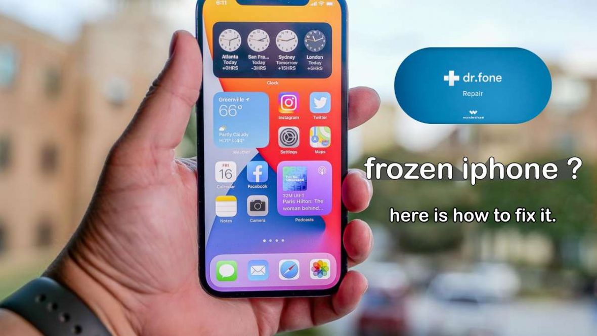 iPhone Frozen? Here is How to Fix it | Omega Underground